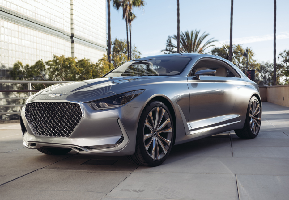 HYUNDAI VISION G Cupé en LACMA | Willardpost